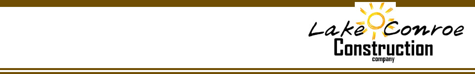 Lake Conroe Construction - Waterfront Build and Repair Services